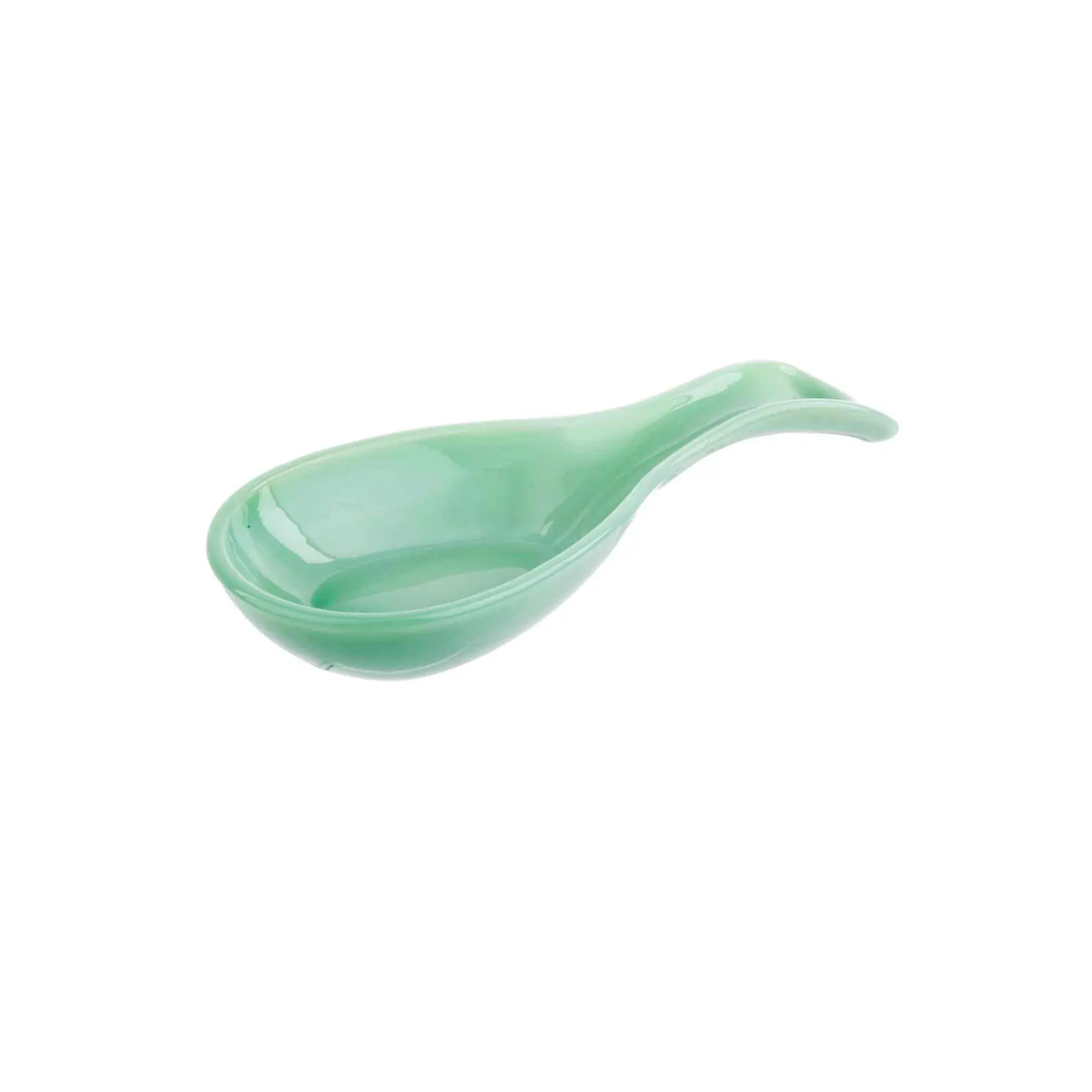 Jadeite Glass Spoon Rest – Daydream Abode